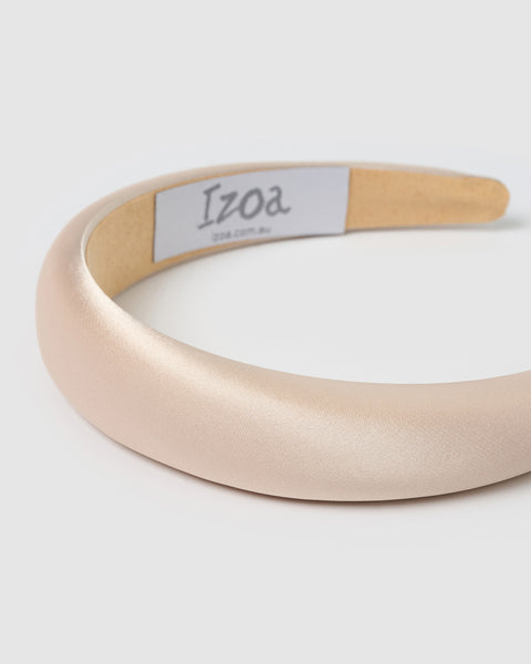 Izoa Katarina Headband Beige - Shop Hair Accessories